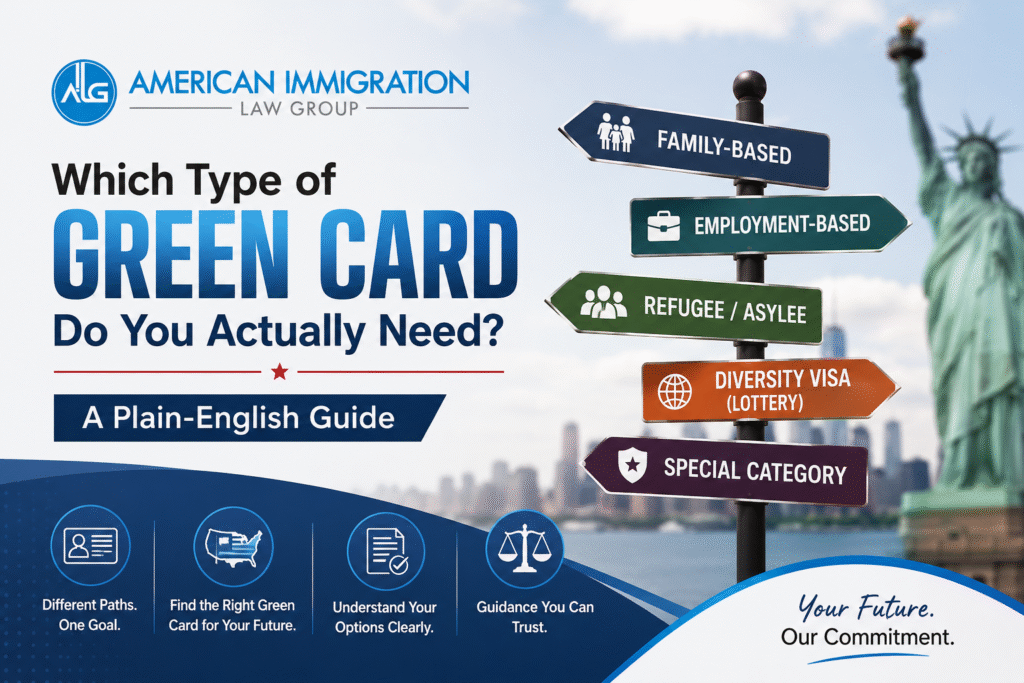 Which Type of Green Card Do You Actually Need? A Plain-English Guide ...